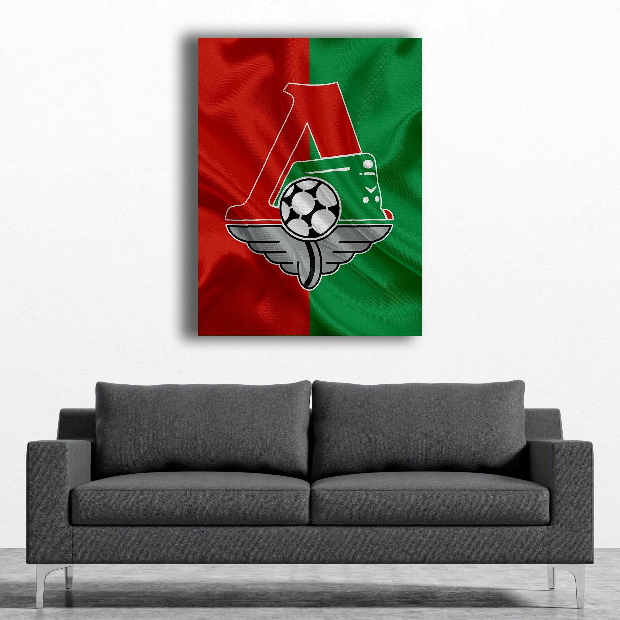 Интерьерная картина на холсте Локомотив 40*60