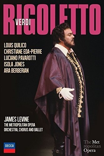 Verdi: Rigoletto. Louis Quilico, Christiane Eda-Pierre, Luciano Pavarotti. Metropolitan Opera. 1 DVD