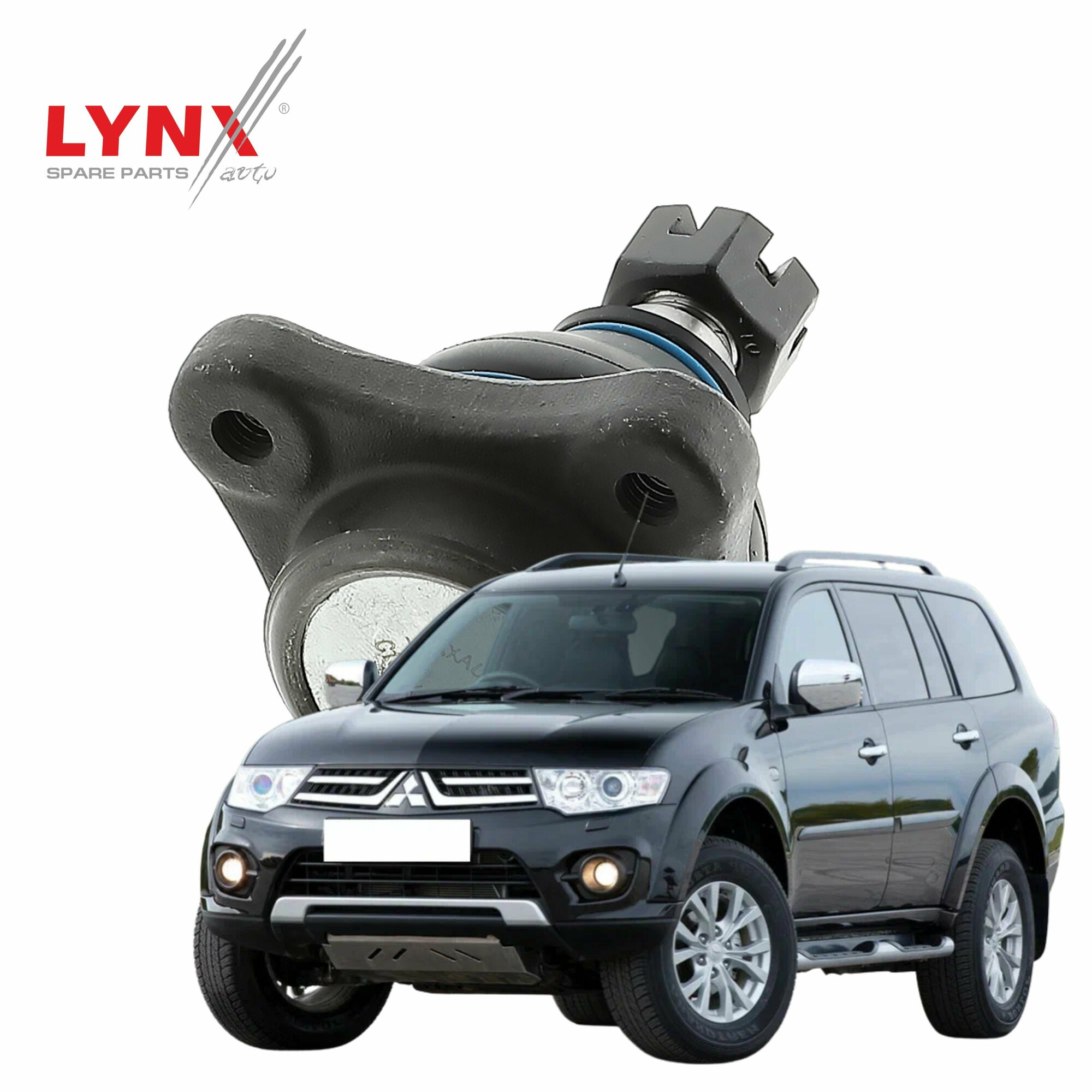 Опора шаровая левая правая верхняя Mitsubishi Pajero Sport (2) 2008 - 2017 1шт LYNXauto