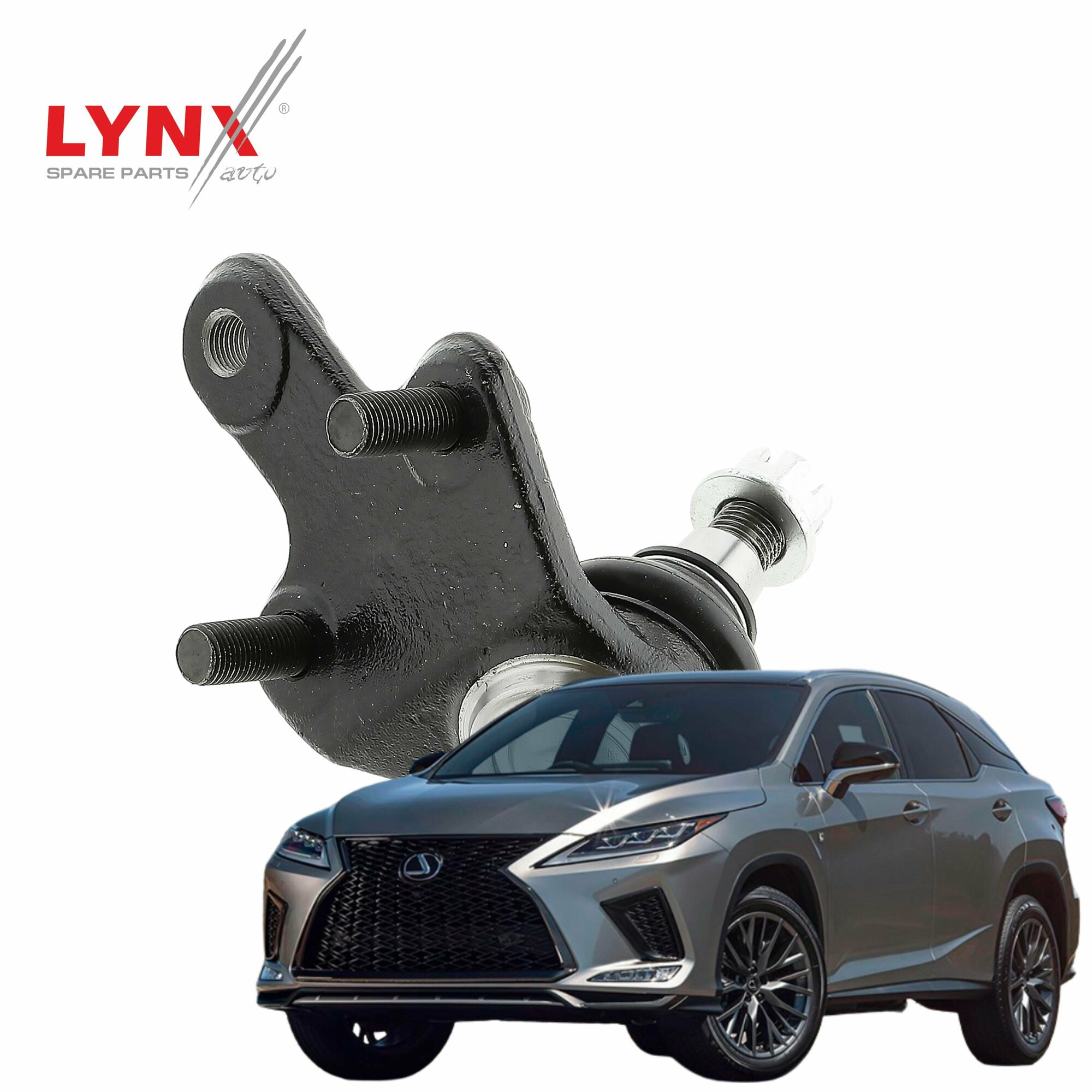 Опора шаровая Lexus RX350 (4) / Лексус РХ350 2017 2018 2019 2020 2021 2022 / правая, нижняя, 1шт, LYNXauto