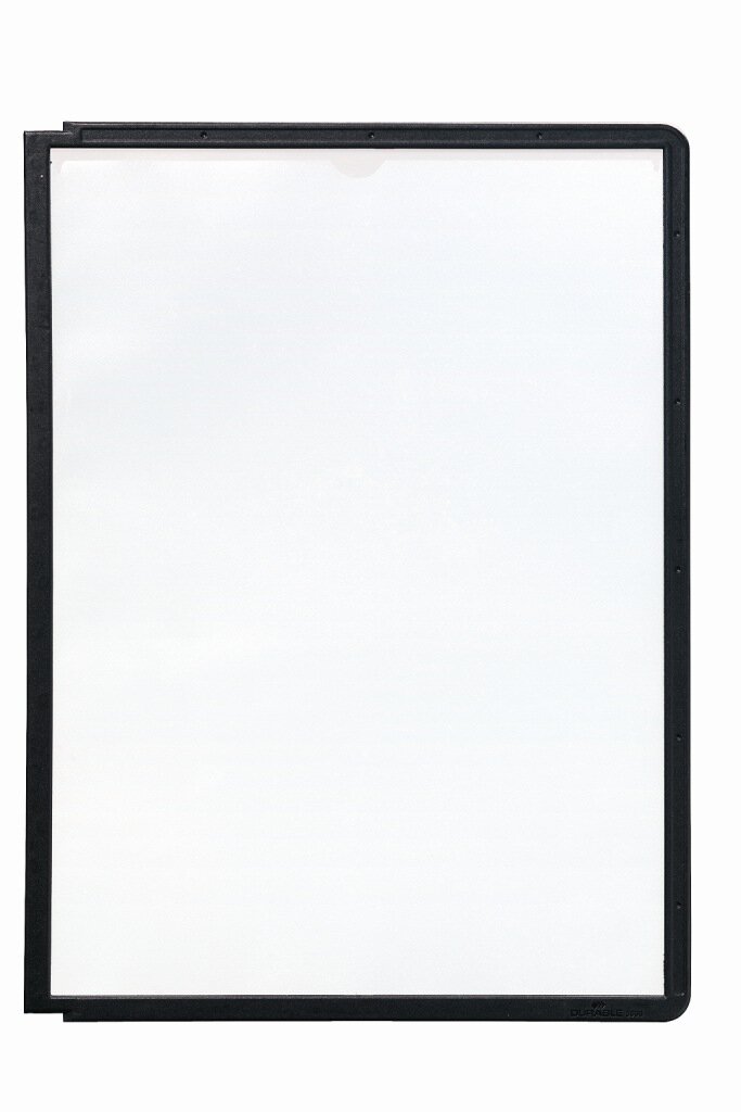 Панель для демосистем Durable Sherpa (карман) 5606, черный, 1 шт.