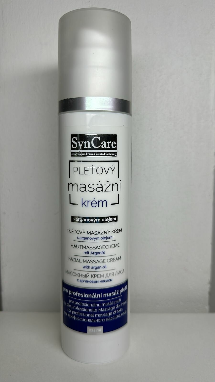 Массажный крем для лица с маслом арганы