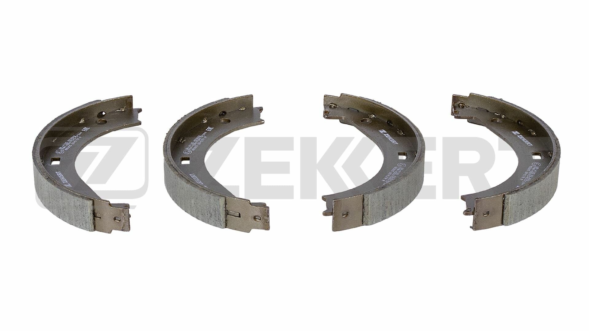 Колодки тормозные стояночного тормоза, ручника задние для BMW 3 E36 (с 1992 г), 5 E28, E34 (с 1981 г), 6 E24 (с 1978 г), Z3 E36 (с 1998 г) барабанные арт bk-4135