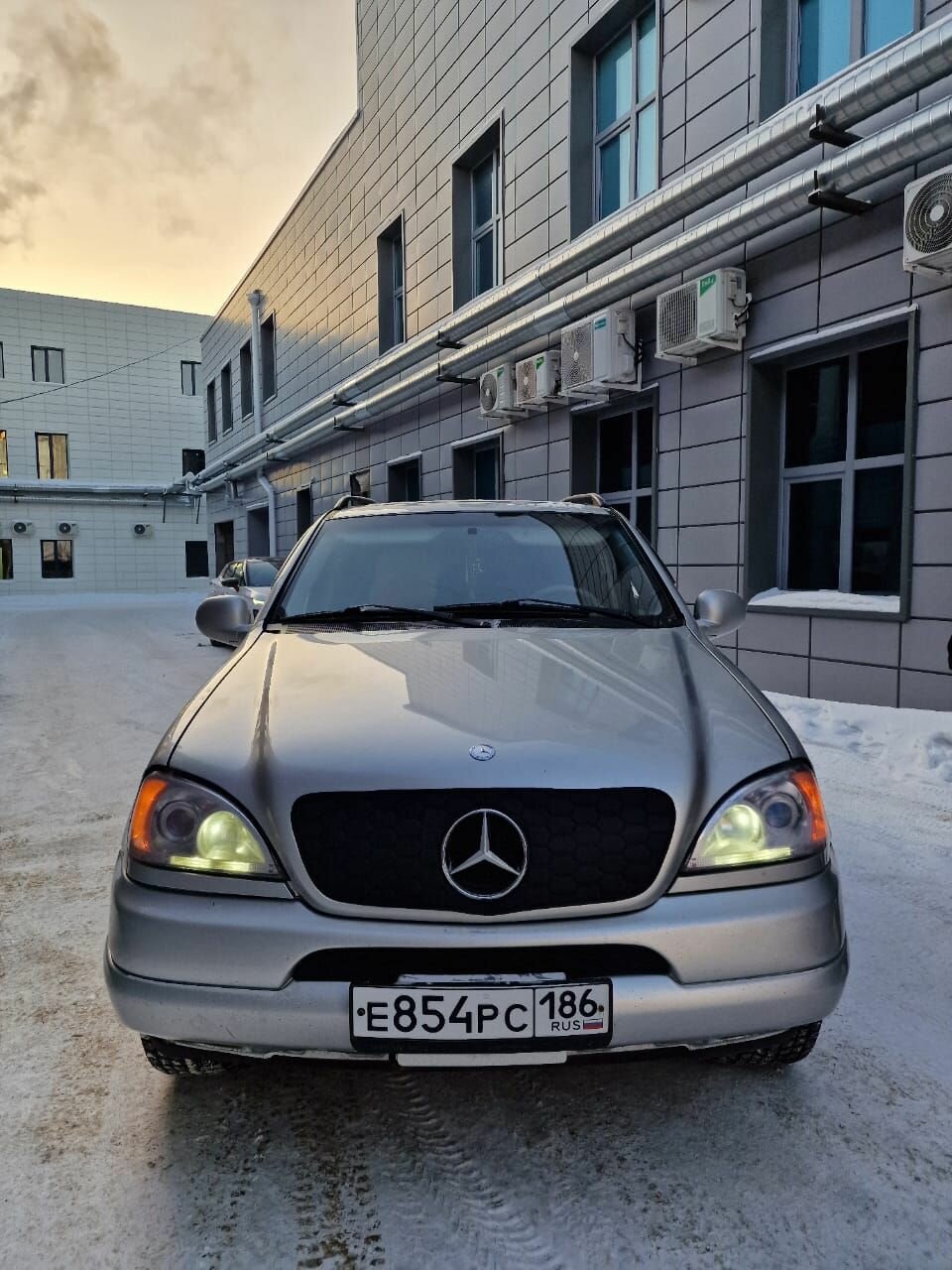 Утеплитель радиатора Экономия топлива Mercedes-Benz M-Класс (1997 -2001) (W163) Мерседес Бенц