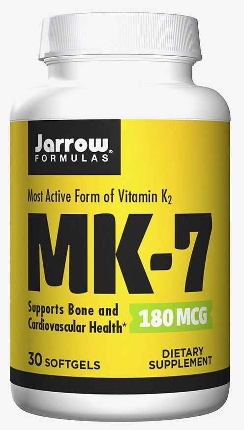 Jarrow Витамин К2 MK-7 180 мкг, 30 капсул