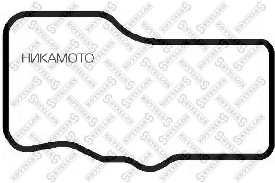 STELLOX 8111002SX прокладка картера!(р) R6 \MAN D0826/D0836, HOWO