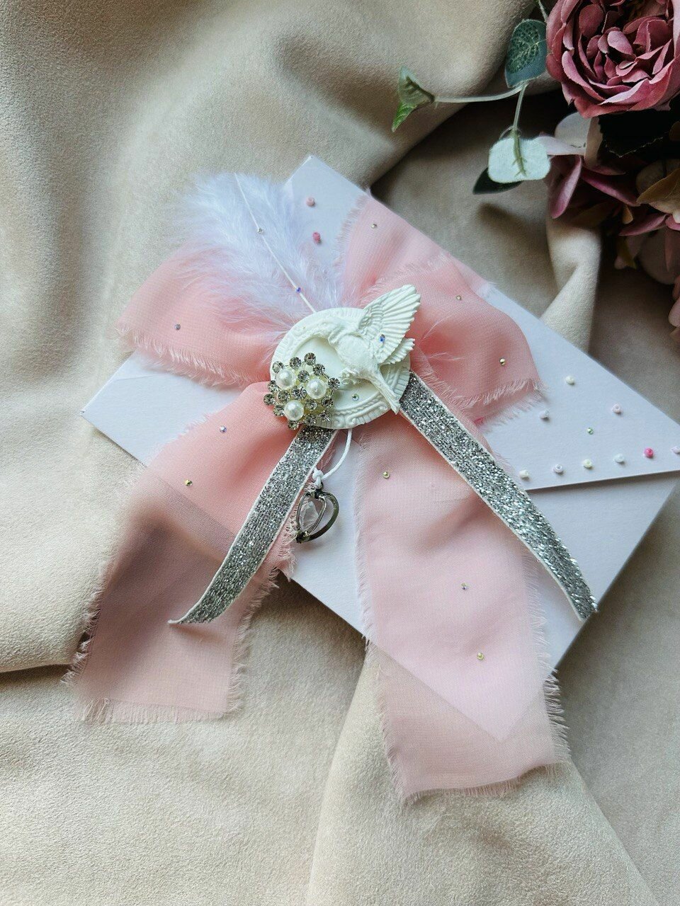 Подарочный конверт для денег / на рождение ребенка / свадебный конверт