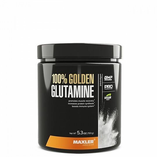 Maxler 100% Golden Glutamine (банка), 150 г