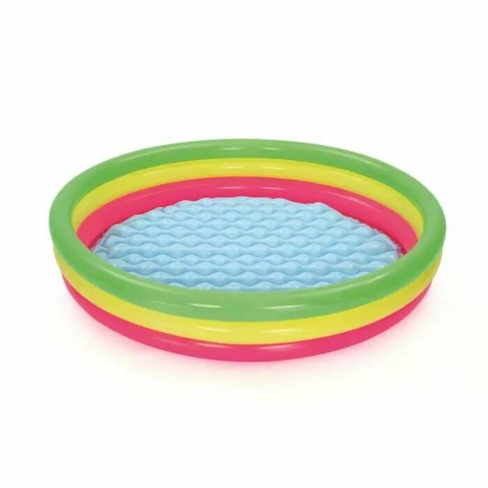 Бассейн детский надувной BestWay 51103, Summer Set, 152x30см, 211л, надувное дно, от 2 лет