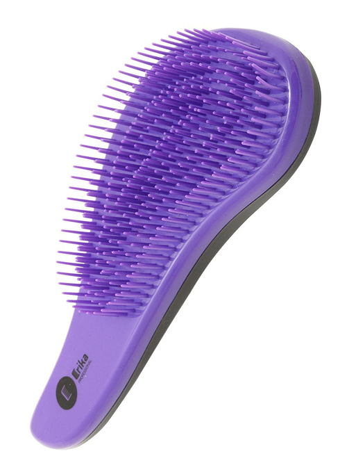 Щетка ERIKA SBR171V для волос пластиковый корпус, «English Brush», фиолетовая