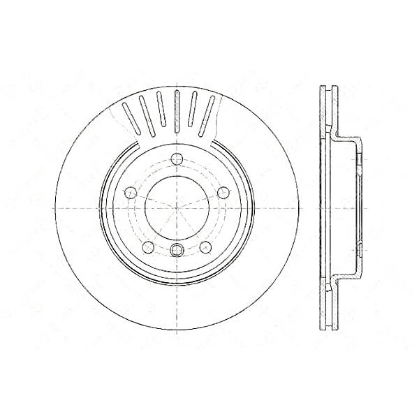 STELLOX 6020-1540V-SX (00 045 164 00 / 0004201755 / 0004201765) диск тормозной передний\ BMW (БМВ) e46 3 2.5-2.0d