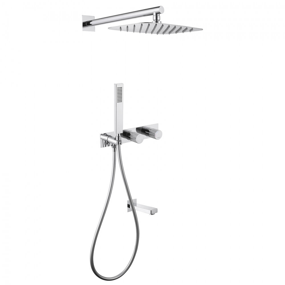 Душевой набор со встроенным смесителем Abber Rund AF8717