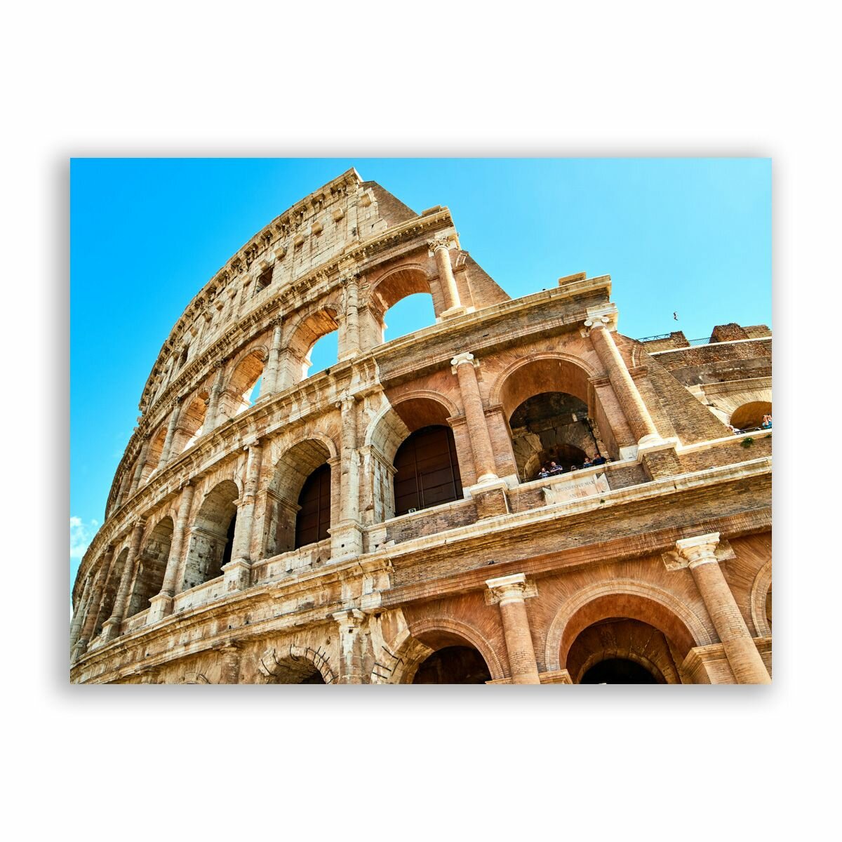 Постер, плакат на бумаге / Колизей / Размер 60 x 80 см