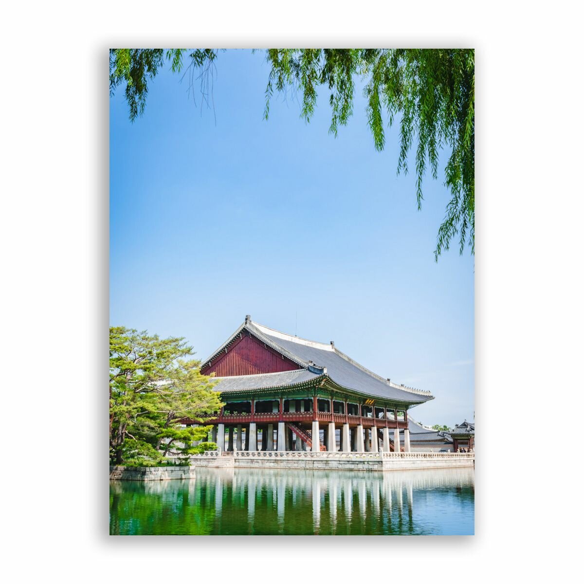 Постер, плакат на бумаге / Южная Корея / Размер 30 x 40 см