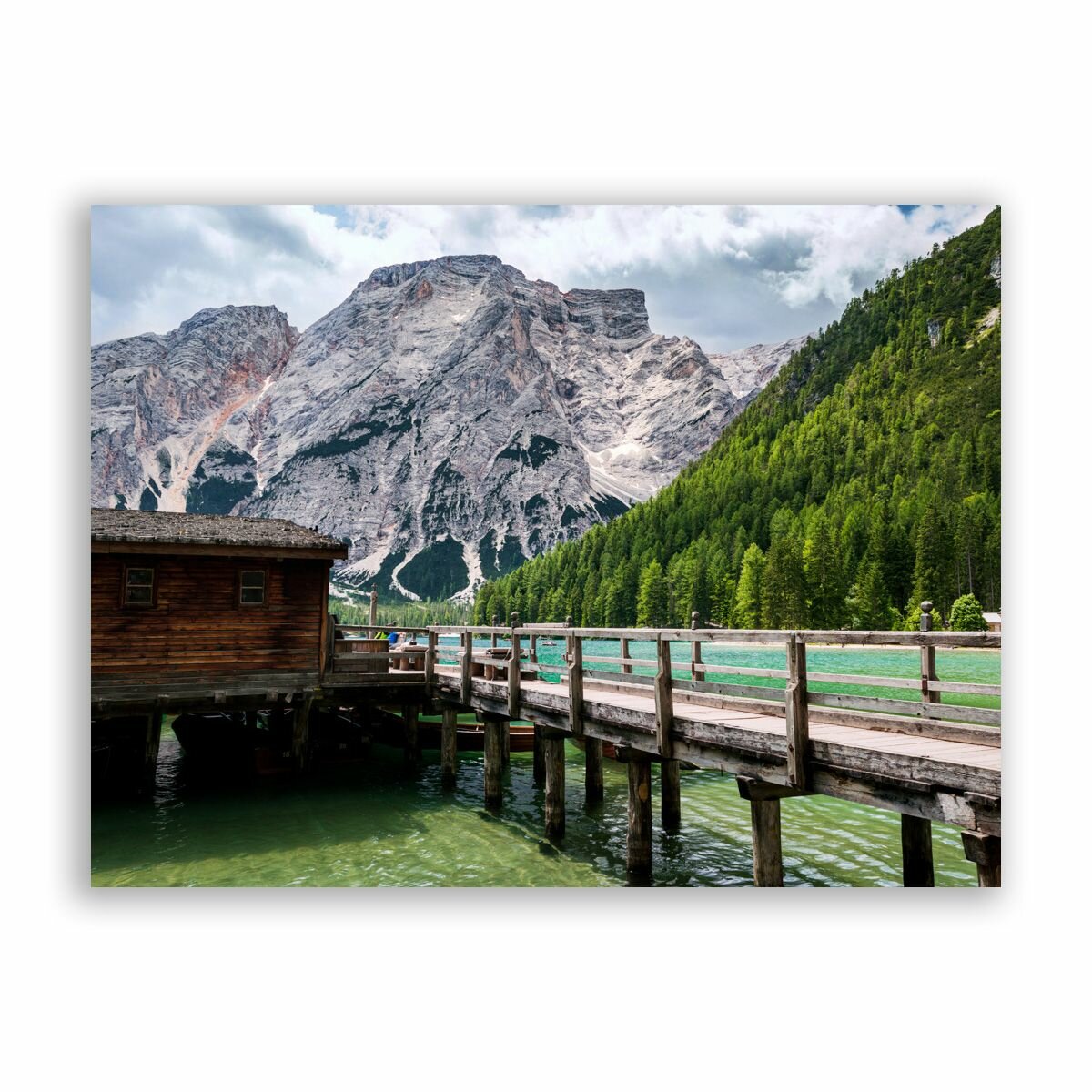 Постер, плакат на бумаге / Природа Италии - Пейзаж / Размер 40 x 53 см