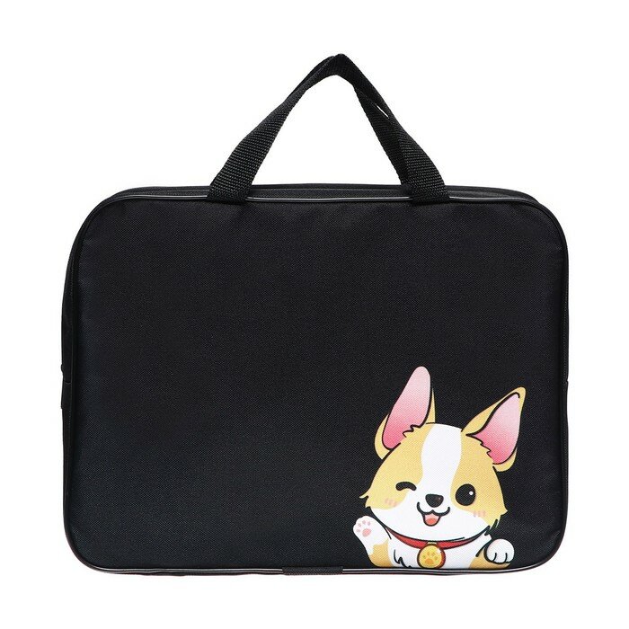 Набор первоклассника, 70 предметов, Calligrata «Корги», с пособиями, в папке