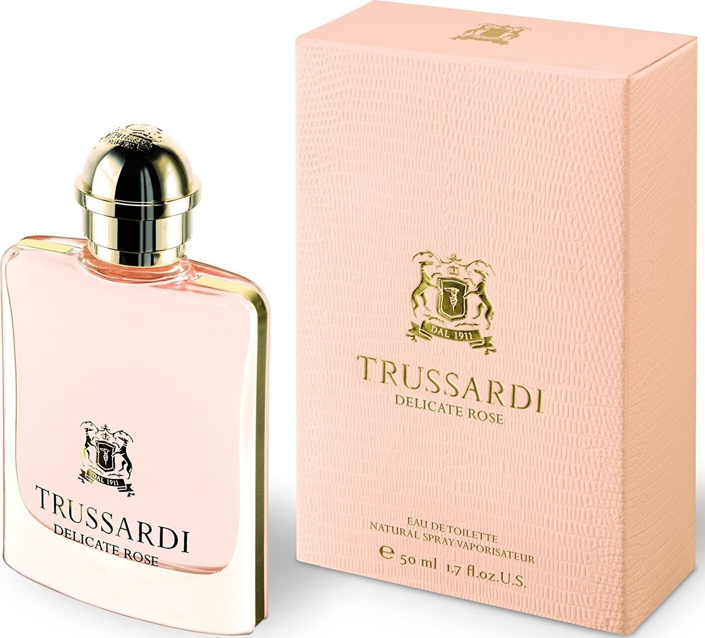 Trussardi Delicate Rose туалетная вода женская 50 мл, цветочный фруктовый аромат