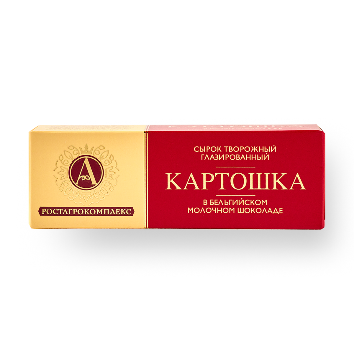 Сырок глазированный «А. Ростагрокомплекс» картошка в молочном шоколаде 20%