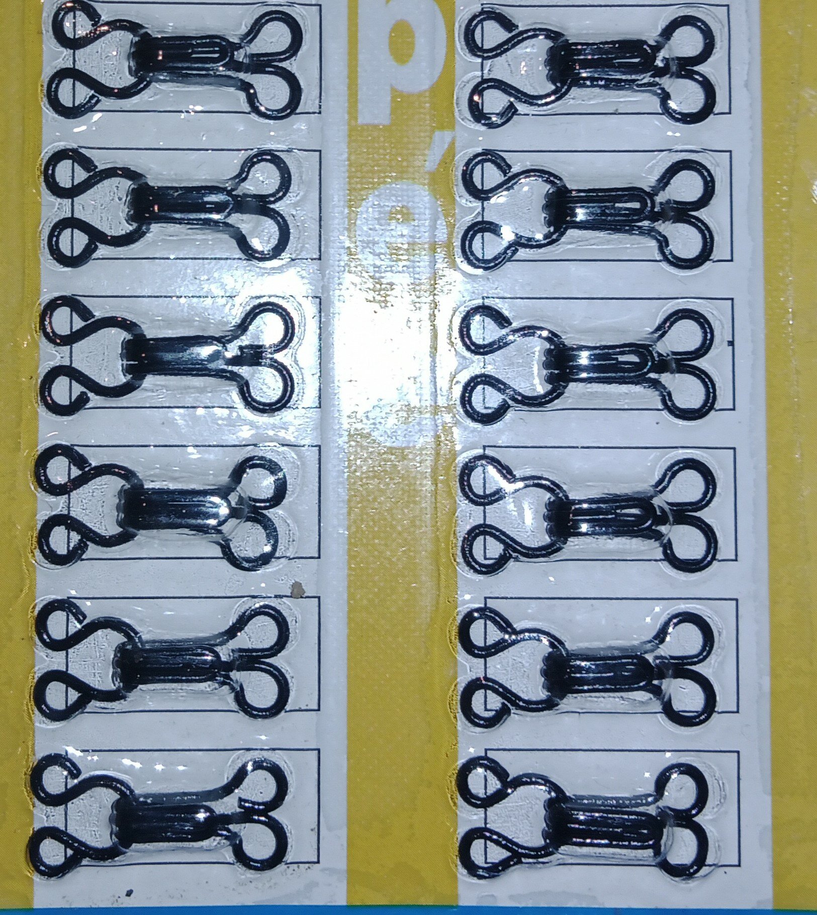 Набор крючков для одежды, 12 шт, 14 мм