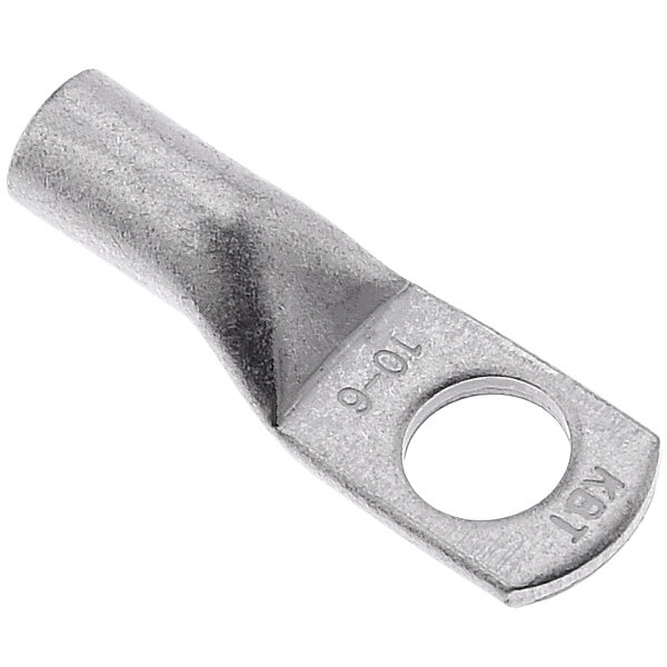 Наконечник 60908 ТМЛс 10-6 медный 10мм2 луженый под опрессовку (КВТ) (100 шт. в комплекте)