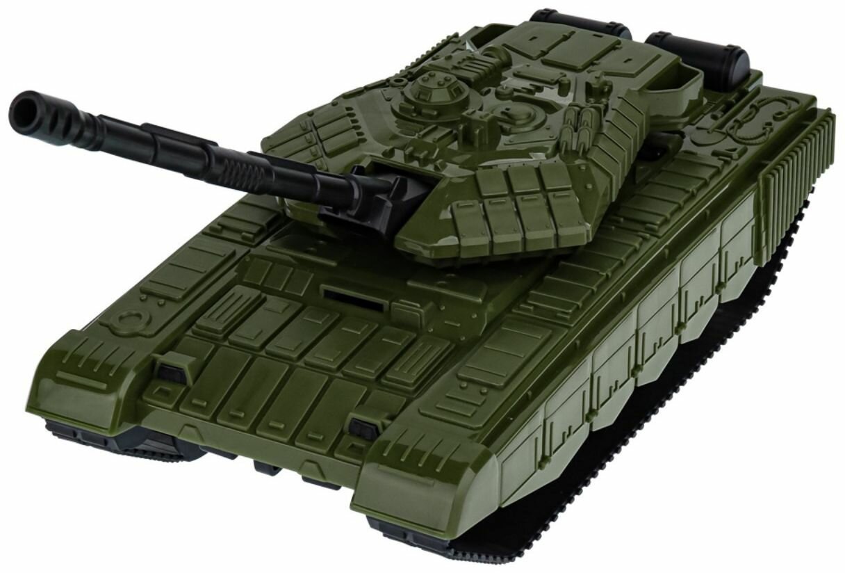 Игрушечный танк "Буран", пластиковая модель военной техники для детей, 39,6 см
