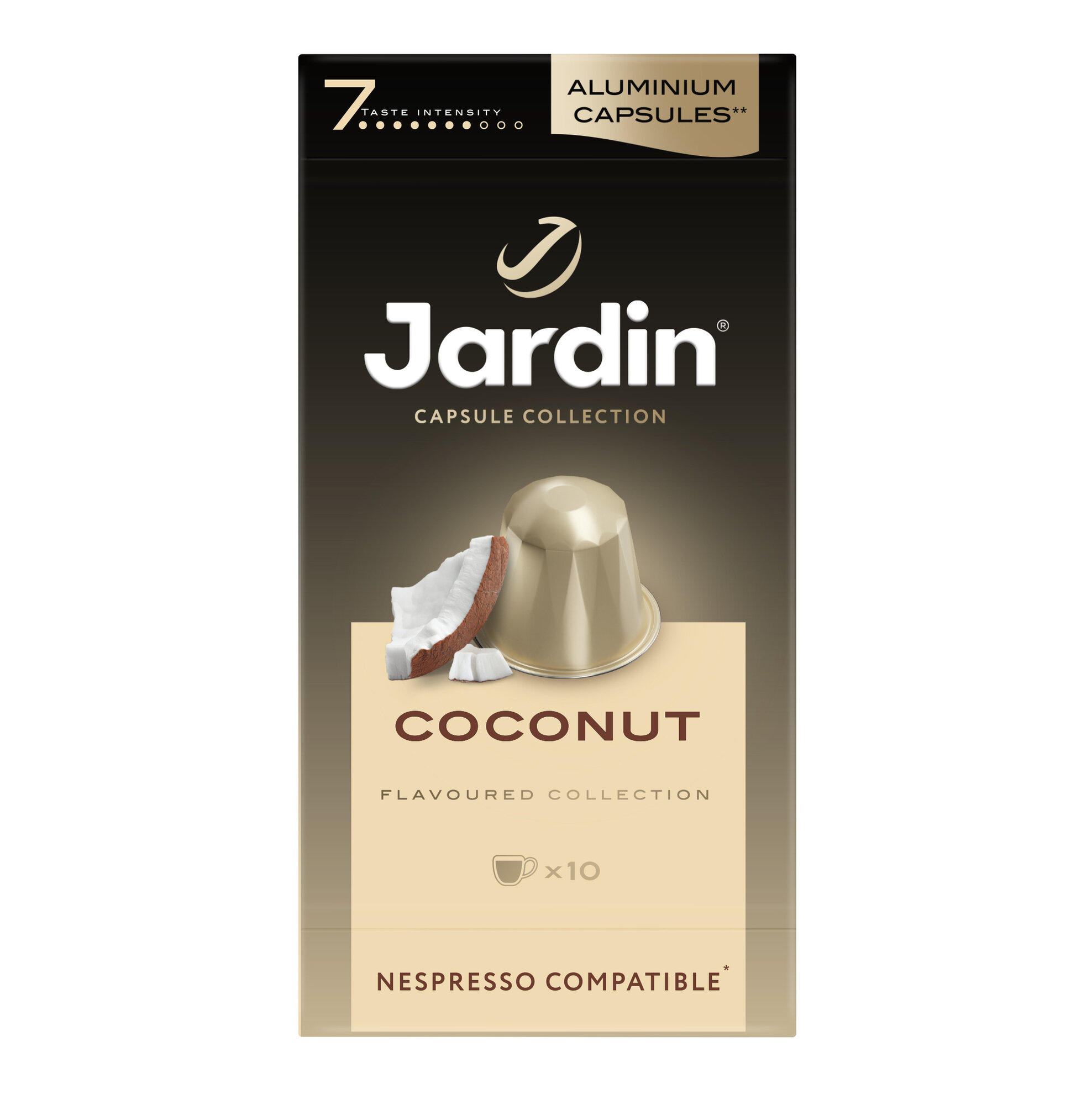 Кофе в капсулах Jardin Coconut, 10 капсул для кофемашин Nespresso