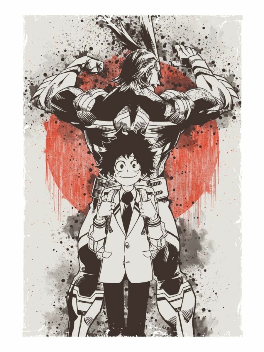 Постер "My Hero Academia. Идзуку Мидория"