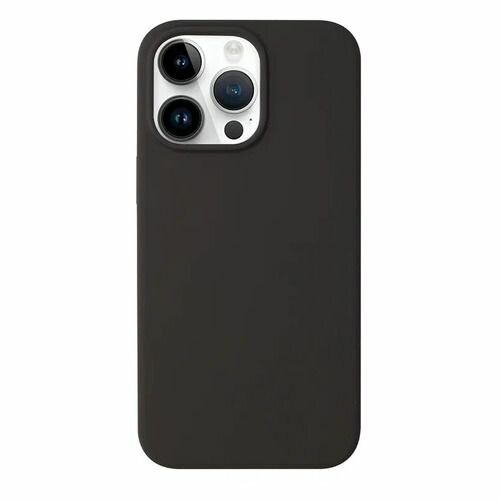Чехол (клип-кейс) Deppa Liquid Silicone, для Apple iPhone 15 Pro Max, серый