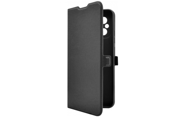 Чехол-книжка Borasco Book Case для Xiaomi Redmi 12C Черный