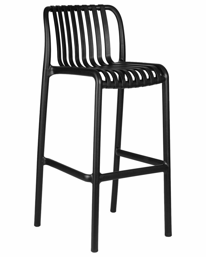 Стул барный DOBRIN Стул барный DOBRIN CHLOE BAR, черный (B-03) арт. LMZL-PP777_P-B-03