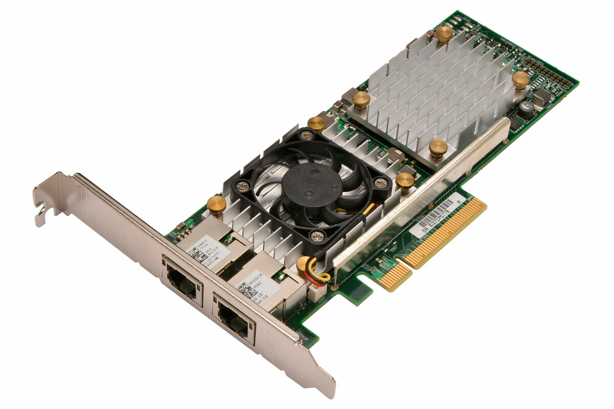 Адаптер сетевой Dell 57810S Broadcom 10 Gigabit, 2 порта, 10 Гбит/с, iSCSI, FC HBA