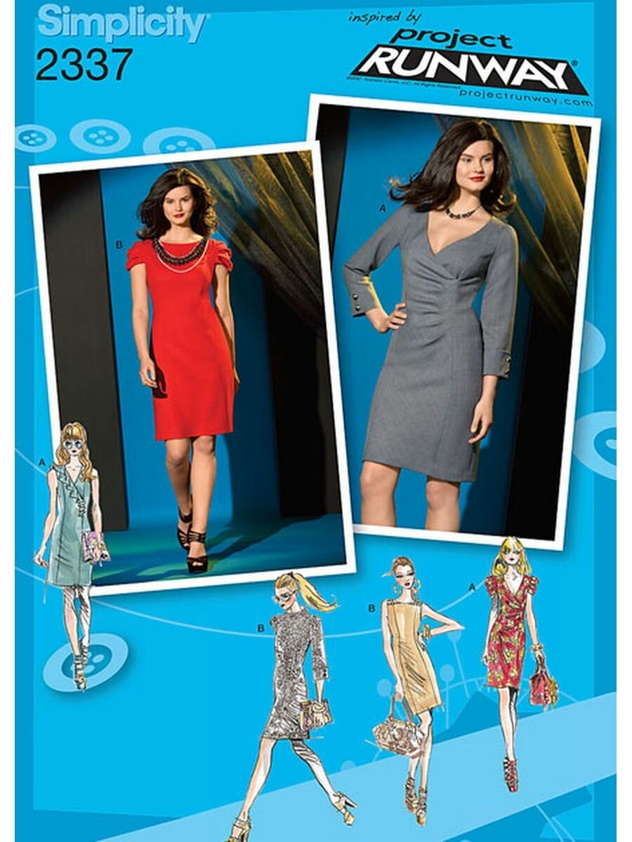 Выкройка Simplicity Платье