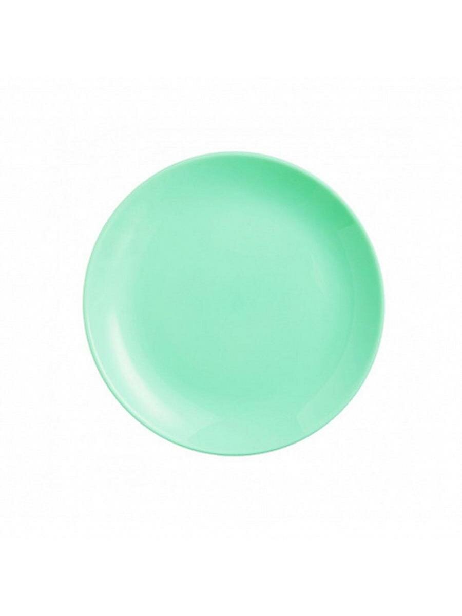 Набор десертных тарелок дивали лайт тюркуаз 19см 2 шт