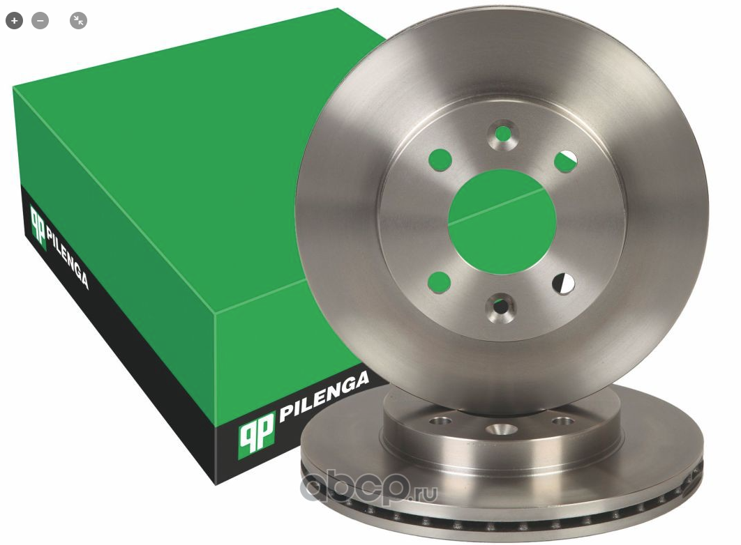 Тормозной диск передний для Renault Clio, Kangoo, Megane, Symbol - PILENGA V147 Диаметр, мм238