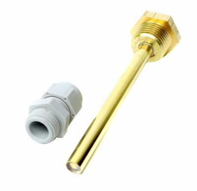 Погружная гильза водонагревателя 1/2, с резьбовым креплением кабеля для котлов WOLF арт 2425077