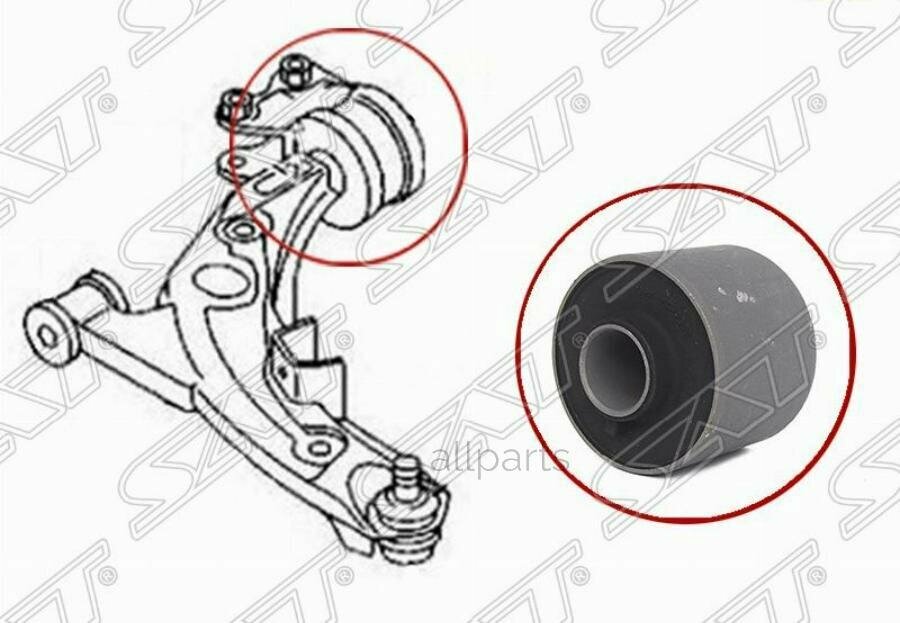 SAT ST-EG21-34-350-BR Сайлентблок рычага Mazda CX-7 06-12 / CX-9 07-15