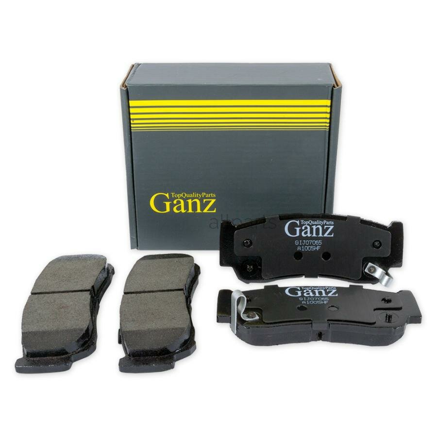 GANZ GIJ07065 Колодки тормозные задние для HYUNDAI Santa Fe GANZ GIJ07065