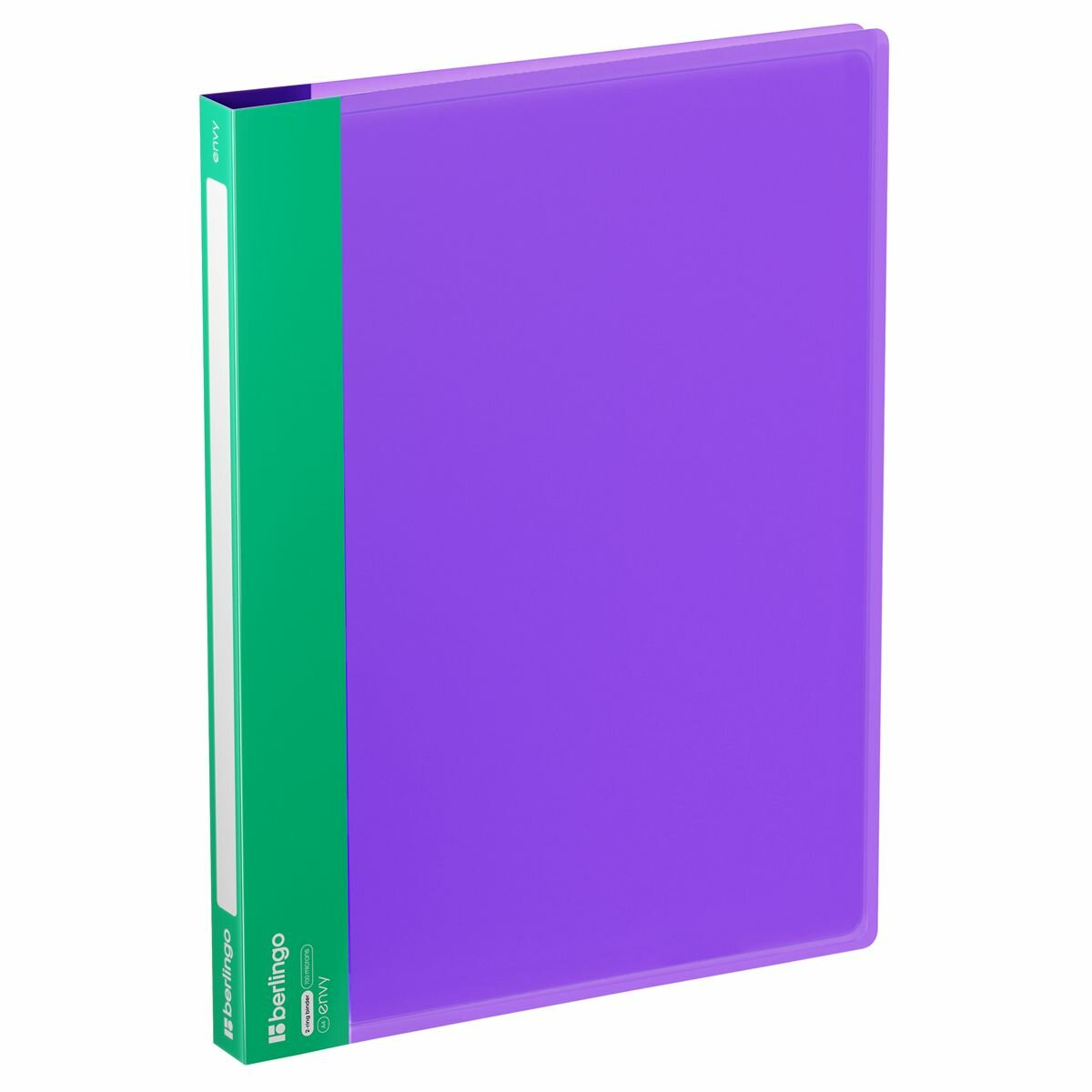 6 шт. Папка на 2 кольцах Berlingo "Envy" А4, 24мм, 700мкм, D-кольца, с внутр. карманом, фиолетовая