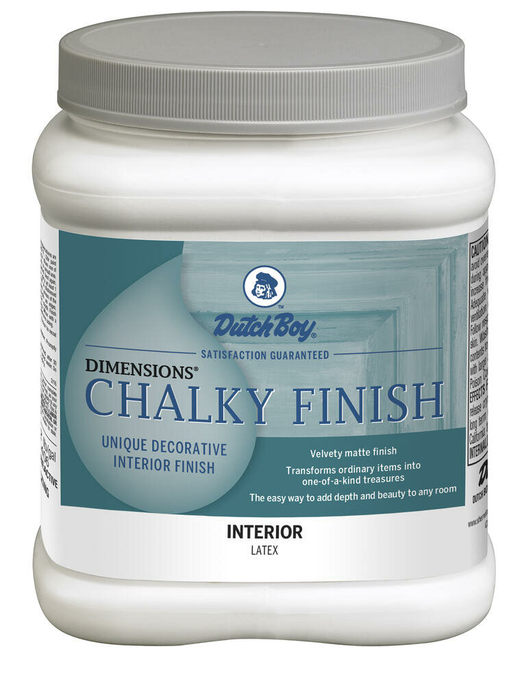 Краска меловая Dutch Boy Chalky Finish, база для темных цветов, 0,946л