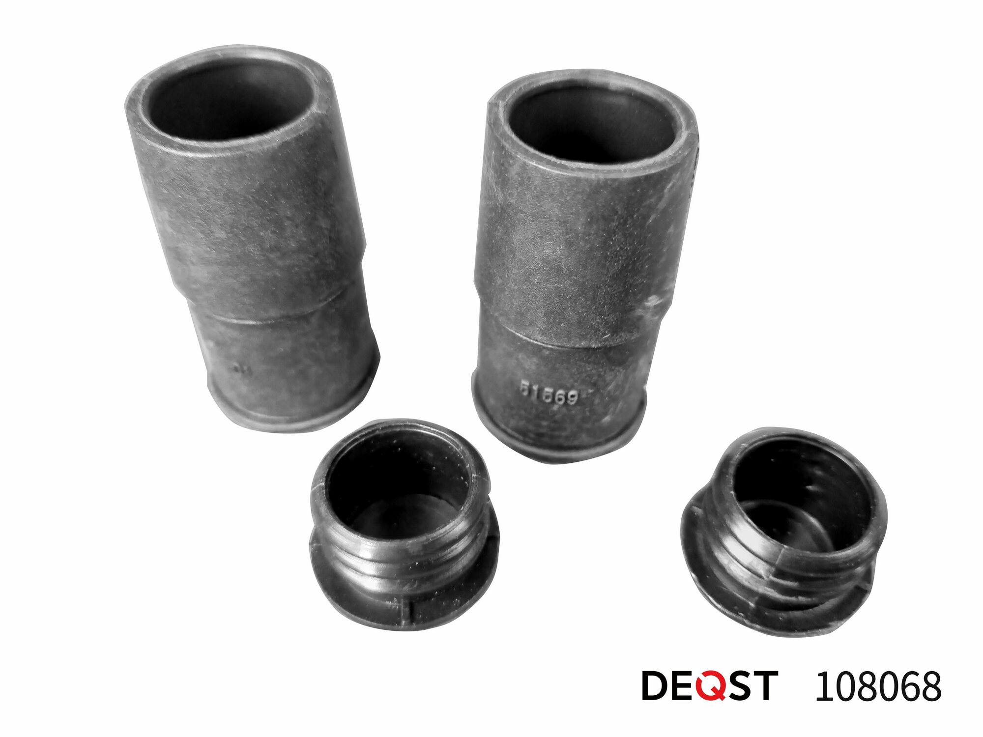 Комплект пыльников направляющих тормозного суппорта (суппорт ATE), Deqst 108068