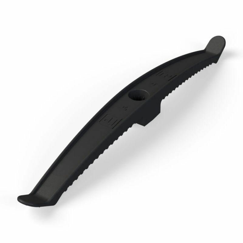 Держатели кабеля Промрукав двусторонние, для прямого монтажа, серые, 20 шт