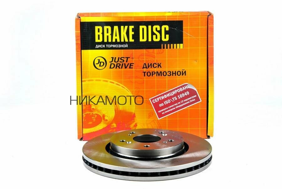 JUST DRIVE JBD0102 Диск тормозной передний DF4857S (293x28)