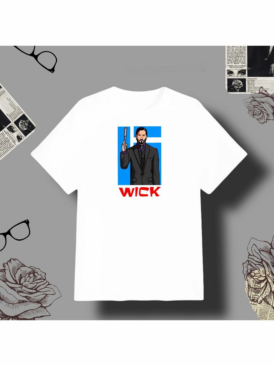 Футболка джон уик wick