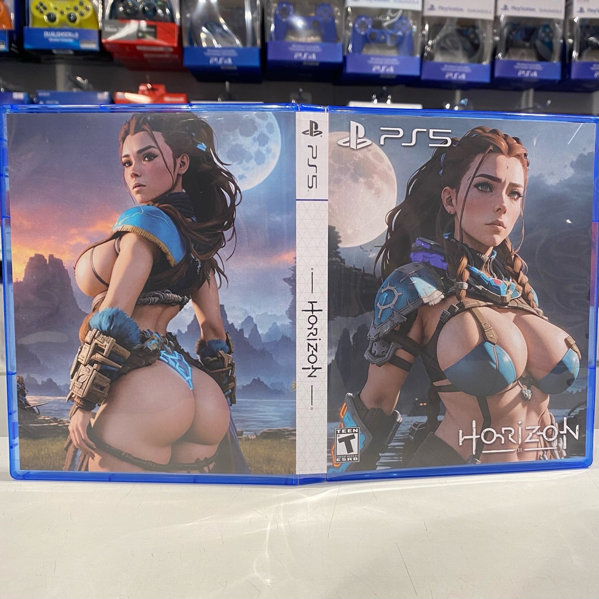 Эксклюзивная обложка PS5 для Horizon №15