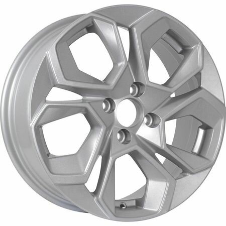 Колесный литой диск KDW KD1620 R16x6.5 4x100 ET45 CB60.1 Light_Silver_Painted