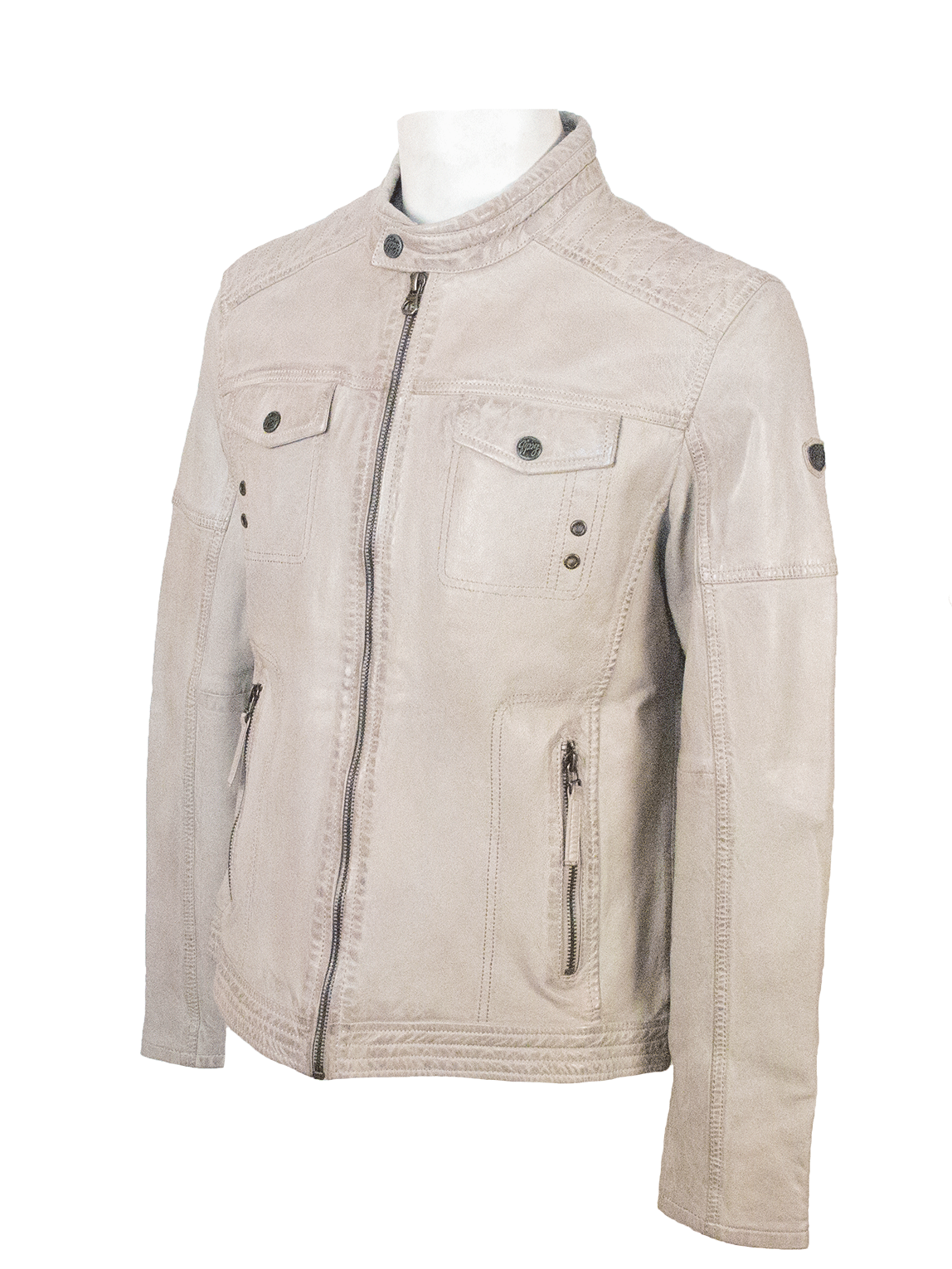 Куртка кожаная