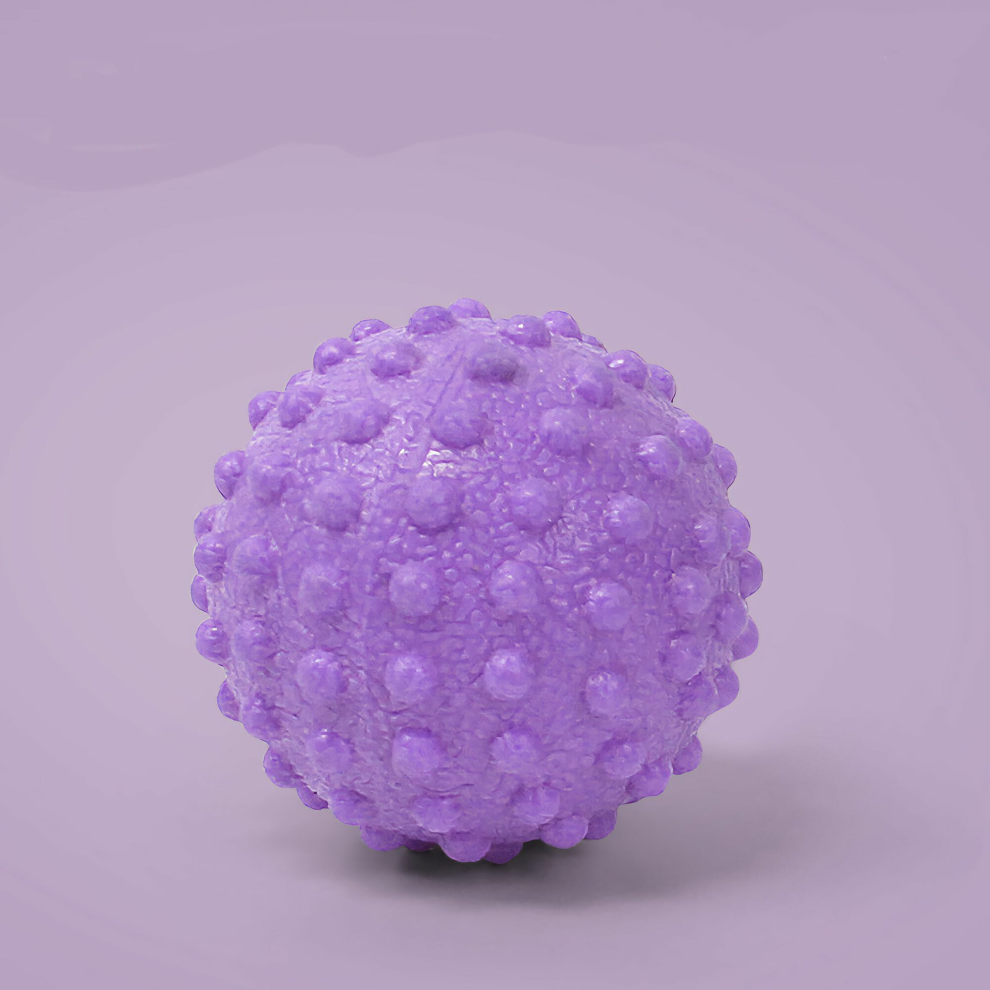 Массажный мяч МФР спортивный для расслабляющего массажа, диаметр 5 см, цвет фиолетовый