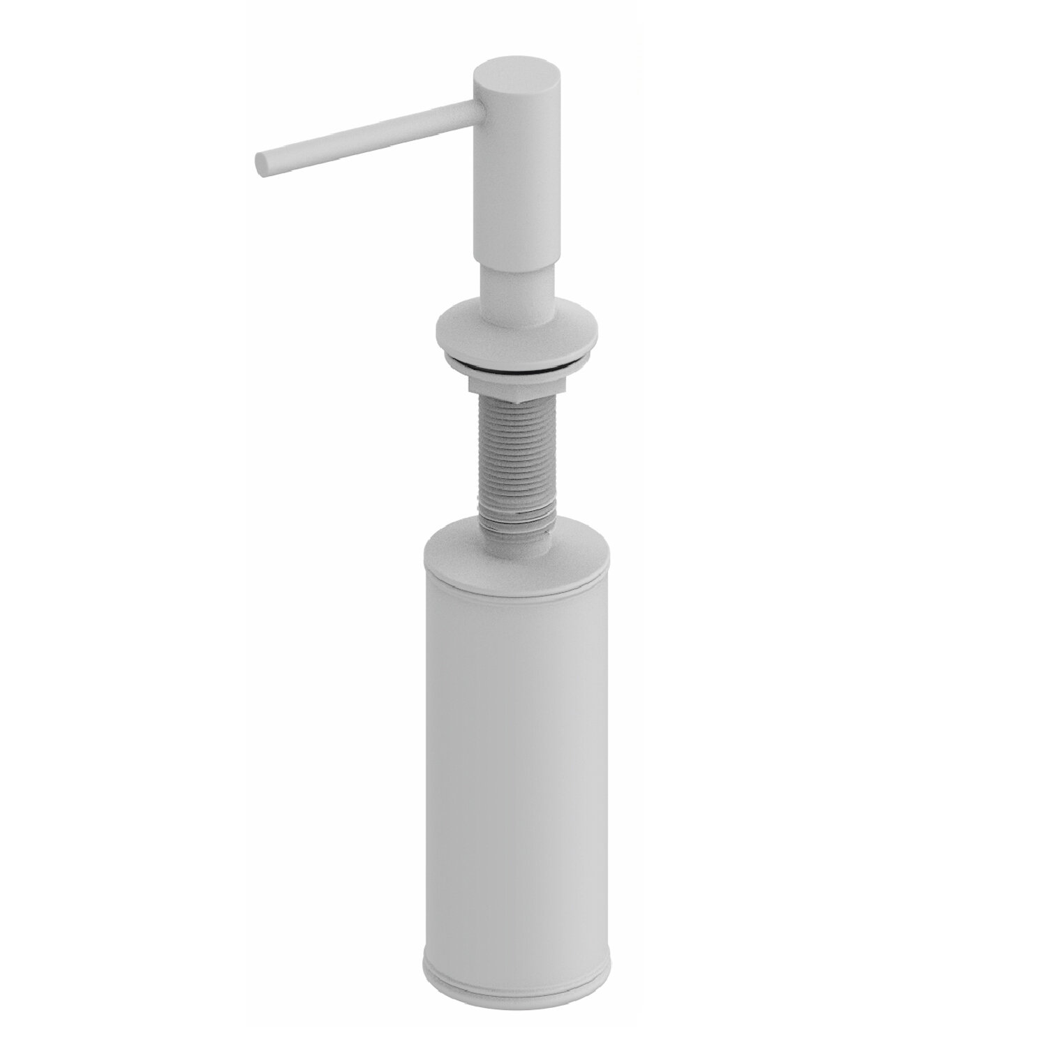 Дозатор для моющего средства WasserKRAFT K-75996, встраиваемый, белый