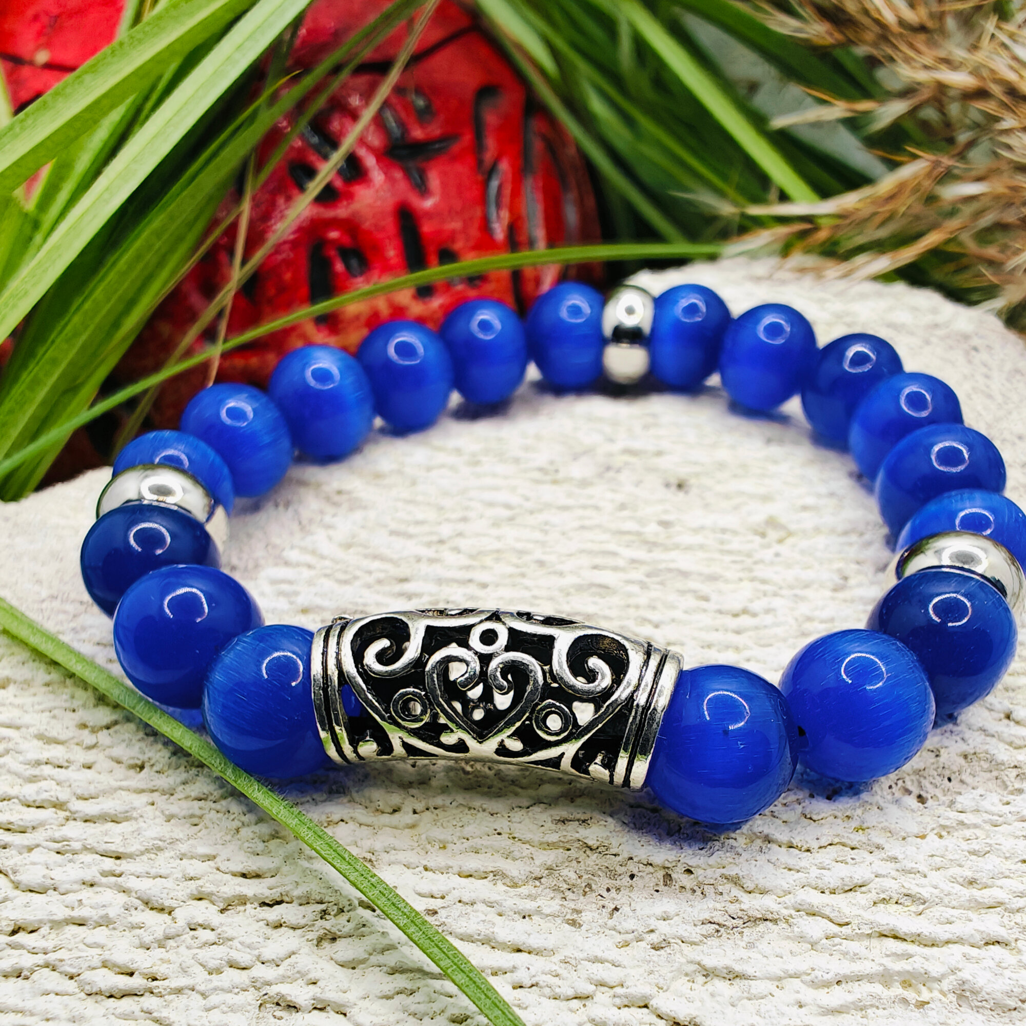 Браслет, кошачий глаз