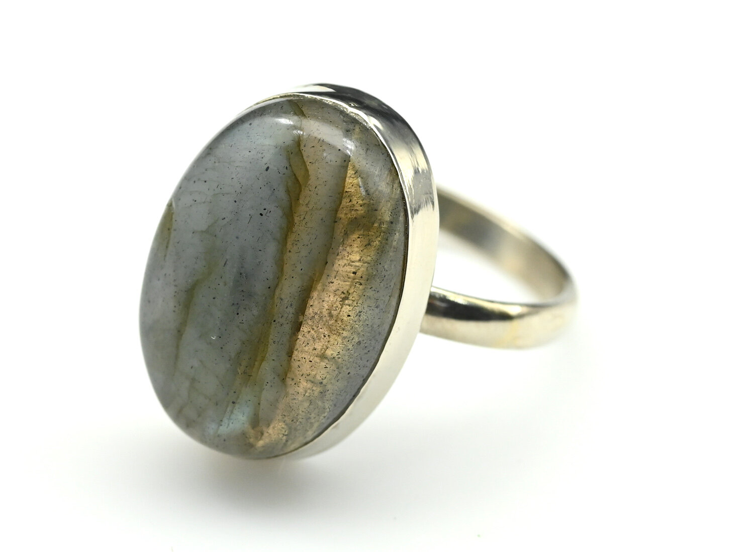 Кольцо, лабрадорит